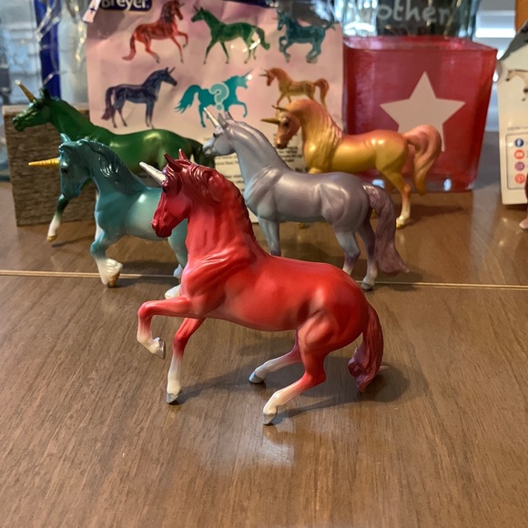 Breyer | Toys | Set Of 5 Breyer Stablemates Unicorns From Series 2 ...